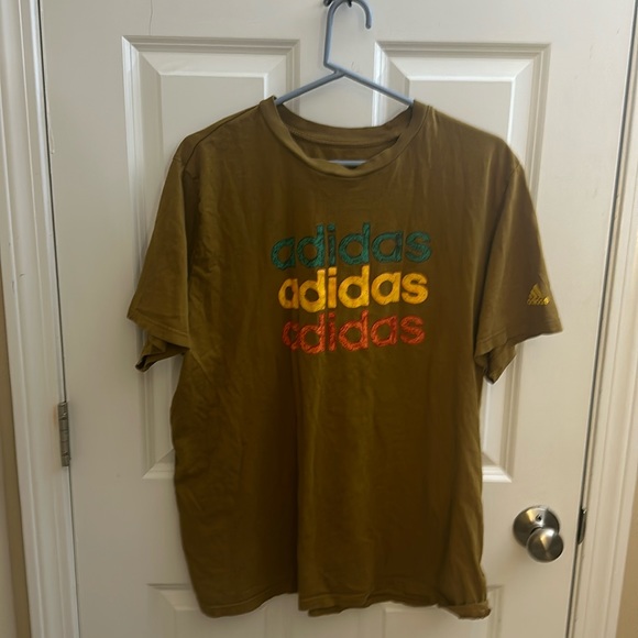 adidas | Shirts | Adidas Tricolor Tshirt Xl | Poshmark
